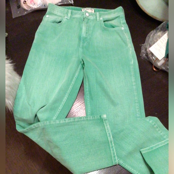 We The Free | Jeans | New Rare We The Free Vintage Grass Green Wash ...